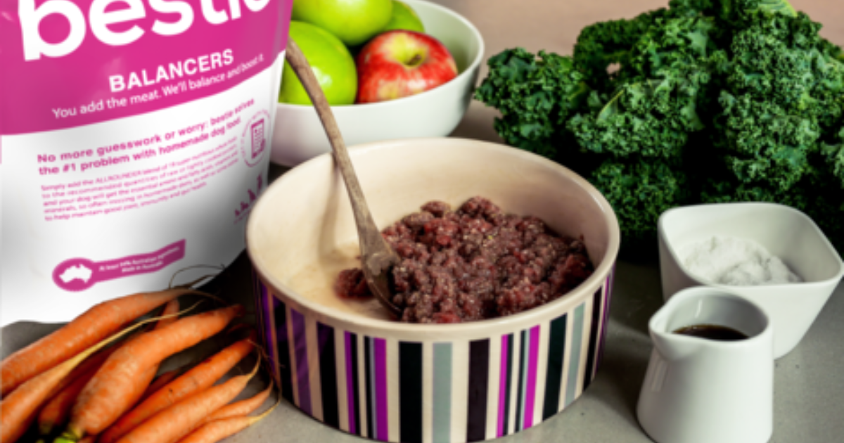 Bestie Kitchen - An app to help you balance raw food - Dogshare